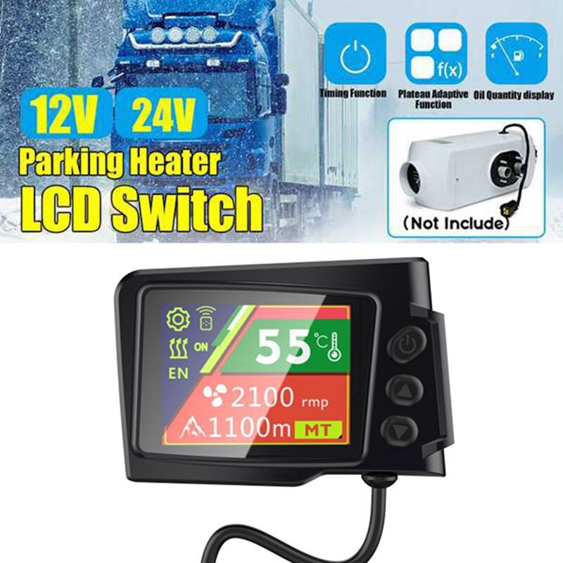 12V/24V LCD Monitor Switch+Remote Controller Acces... – Vicedeal