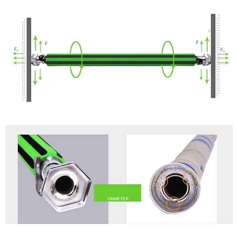 HG-Pull Up Bar Door Frame ,Adjustable Door Horizon... – Grandado