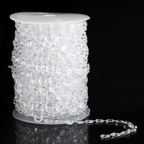 30M Beads Curtain DIY Transparent Resin Curtain Oc... – Vicedeal