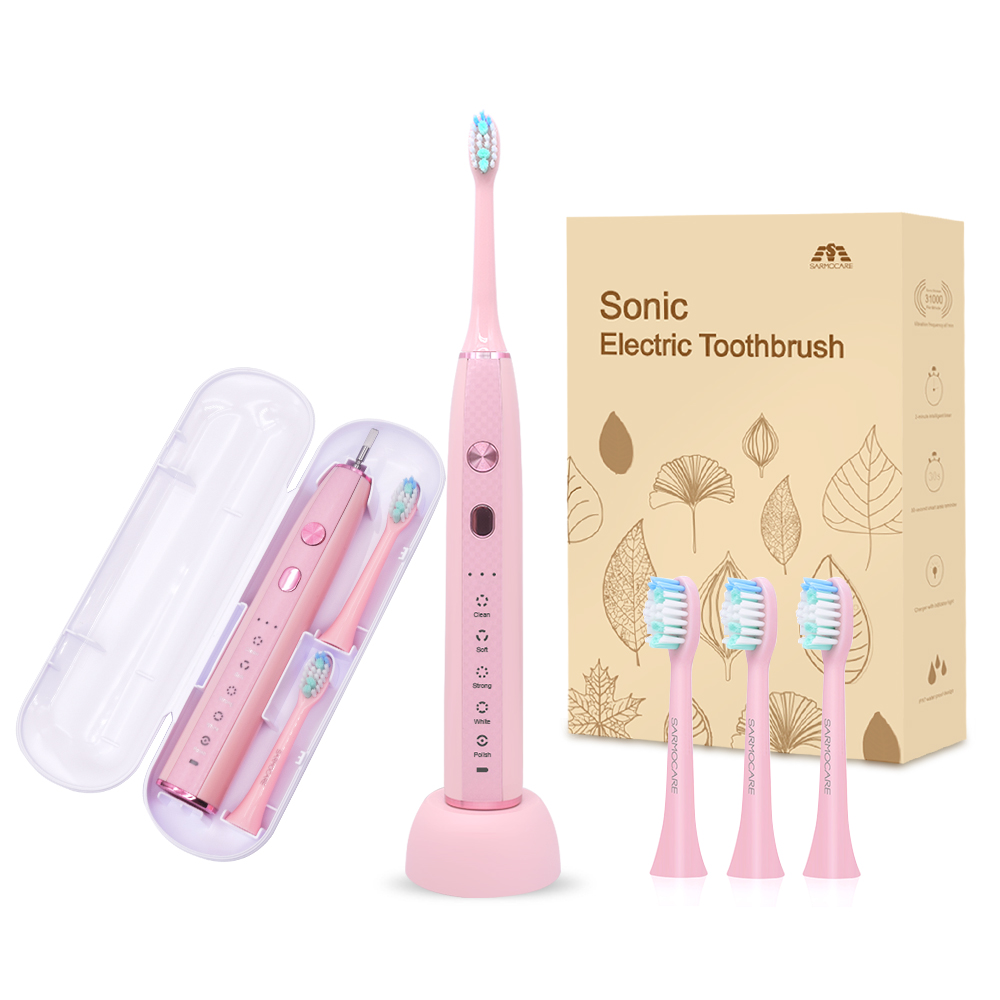 Ultrasonic Sonic Electric Toothbrush Rechargeable ... – Grandado