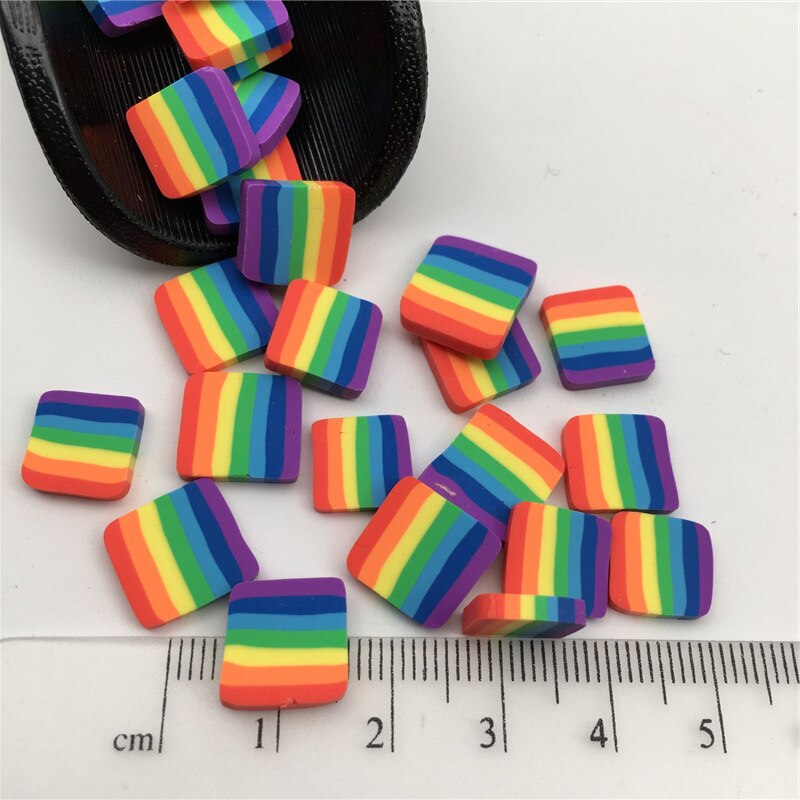 50g Rainbow Polymer Clay Sprinkle For Kids Diy,Sof... – Grandado