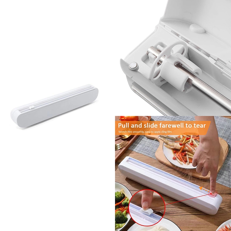 Fixing Foil Cling Film Wrap Dispenser Food Wrap Di... – Vicedeal