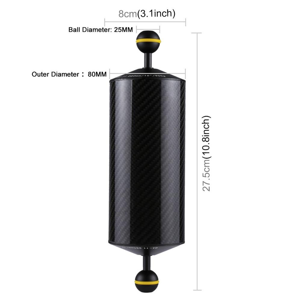 PULUZ Carbon Fiber Float Buoyancy Aquatic Arm Dual... – Vicedeal