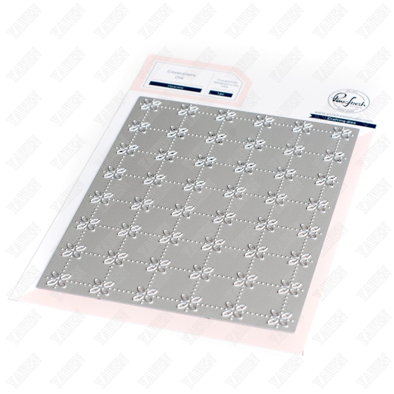 Floral Grid Cover Plate Metal Cutting Dies Craft E... – Grandado