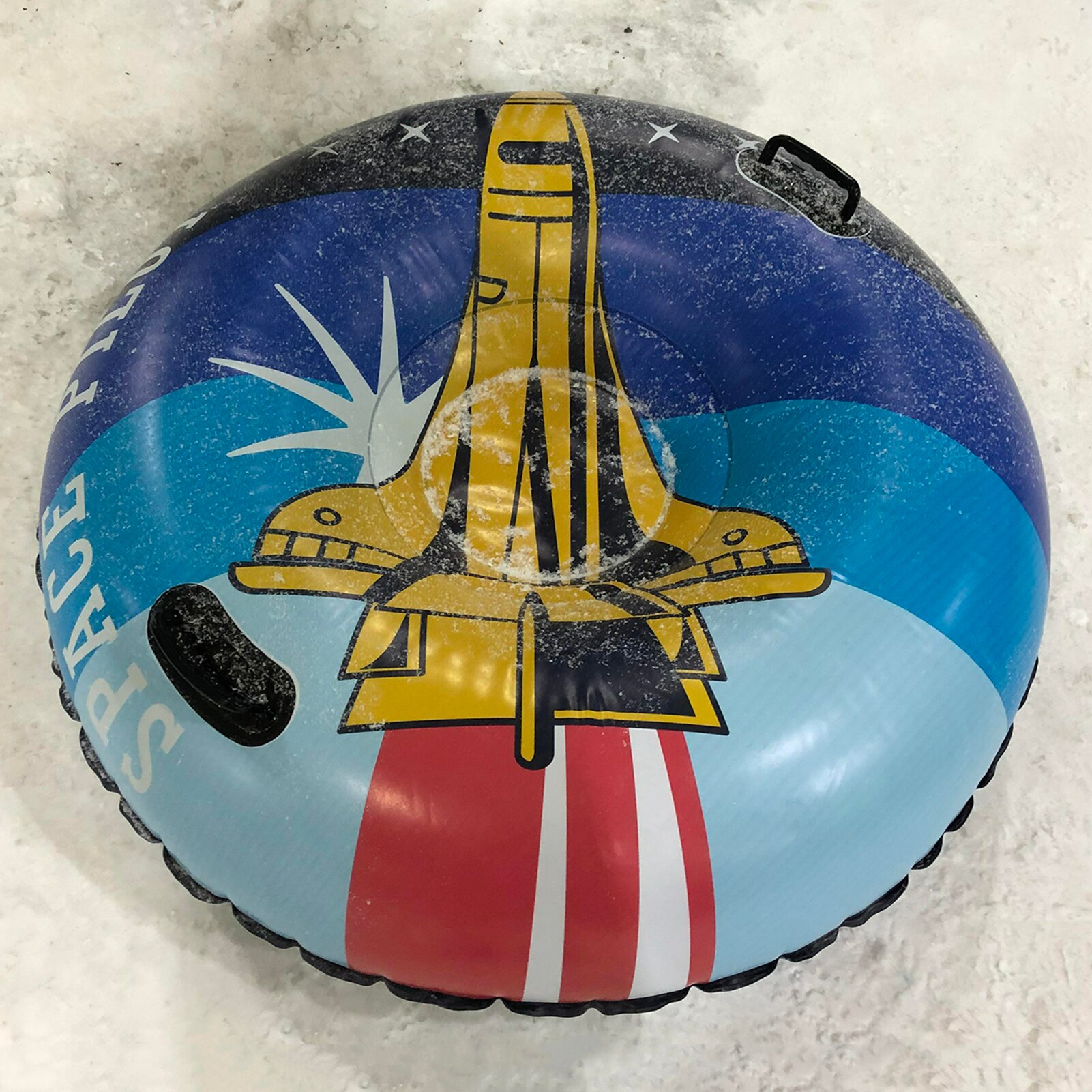 PVC Rocket inflatable snow sled tube slide adults ... – Grandado