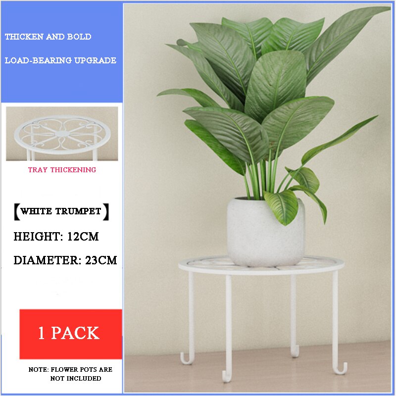 Iron Art Pot Holder Metal Plants Stand Flowerpot H... – Grandado