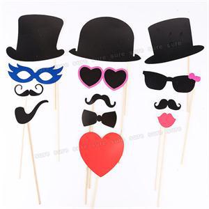 44 Stks/set Mr Mrs Net Getrouwd Photo Booth Props ... – Grandado