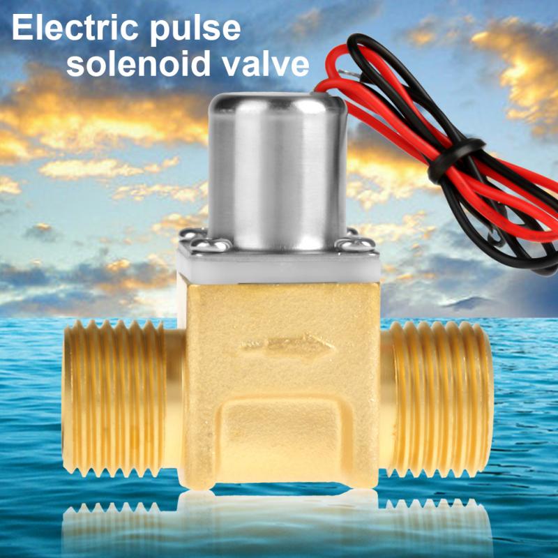 DC4.5V 1/2" Water Flow Pulse Electromagnetic Valve... – Grandado
