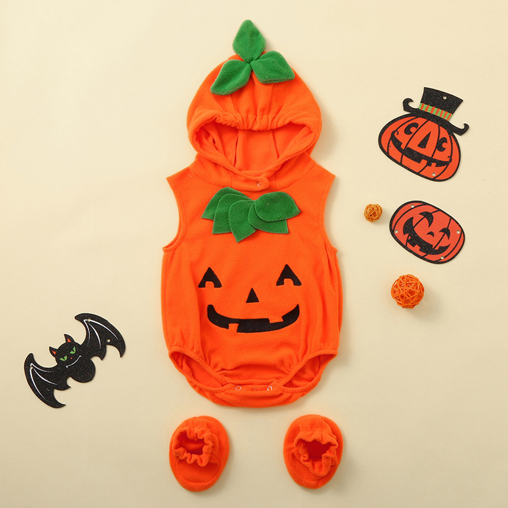 Baby Baby Jongens Meisjes Kleding Mouwloze Hallowe... – Grandado