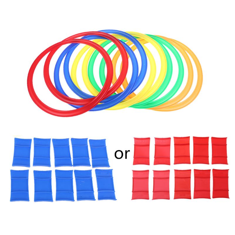 10 Pcs Hopscotch Ring Game Toys for Kids Sensory I... – Vicedeal