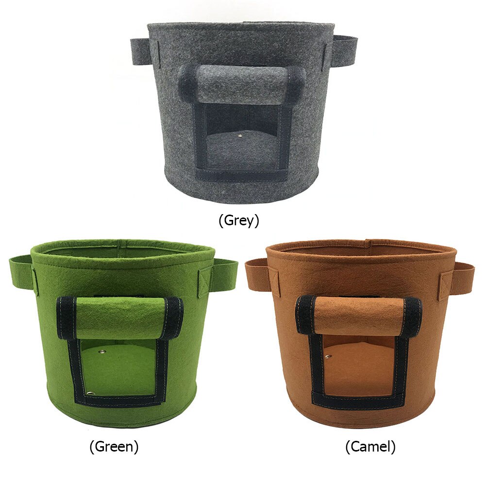 Felt Vegetable Planting Seedling Pots Non-woven Po... – Grandado