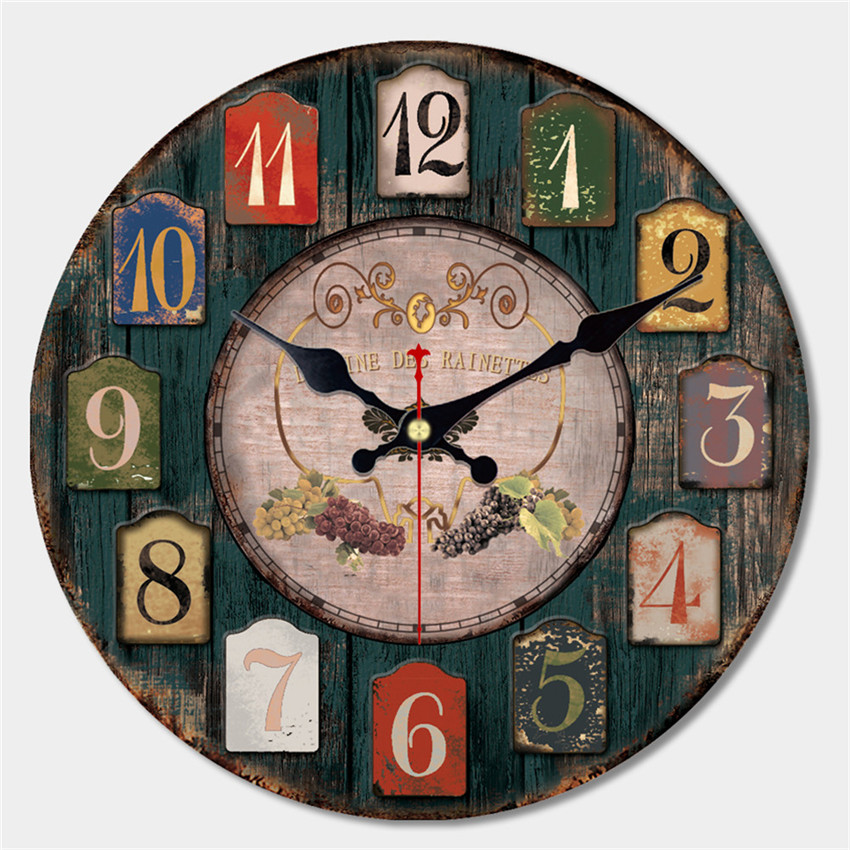 Decorative Large Wall Clock Modern Silent Meeting ... – Grandado