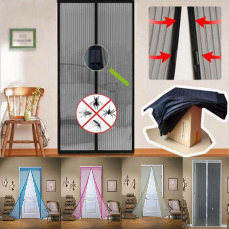 Magnetic Hands-Free Screen Door Net Anti Mosquito ... – Grandado
