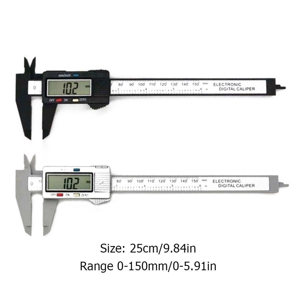 Electronic Digital Display Plastic Vernier Caliper... – Grandado