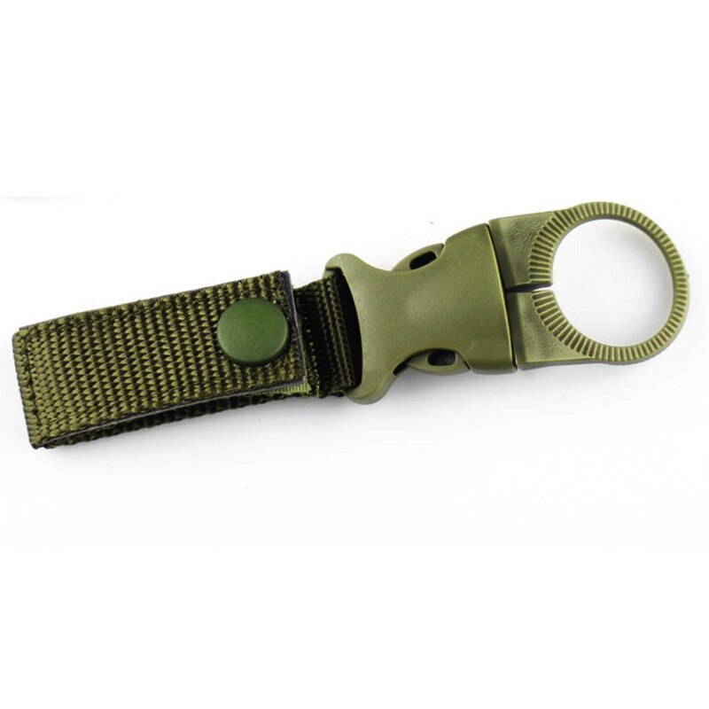 Outdoor Nylon Webbing Bottle Buckle Army Green – Vicedeal