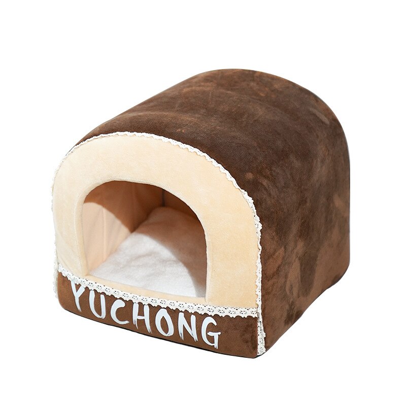 Cat Tent, Kitten Bed, Cat Hut, Cat Cave with Machi... – Grandado