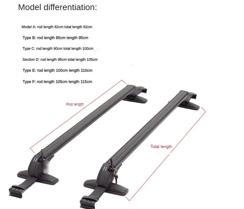 Car Luggage Rack Aluminum Alloy Anti-Theft Univers... – Grandado