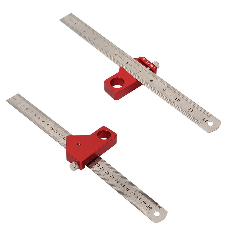 45/90 Degree Angle Scribe Adjustable Line Ruler Mu... – Grandado