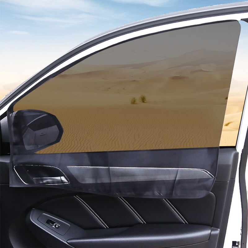 Magnetische Auto Zonnescherm Gordijn Voor En Achte... – Grandado