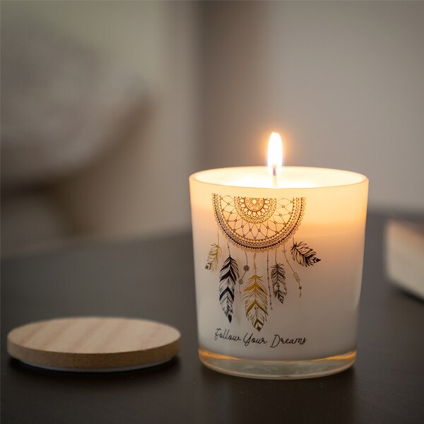 Dream Catcher Mandala Scented Candle – Vicedeal