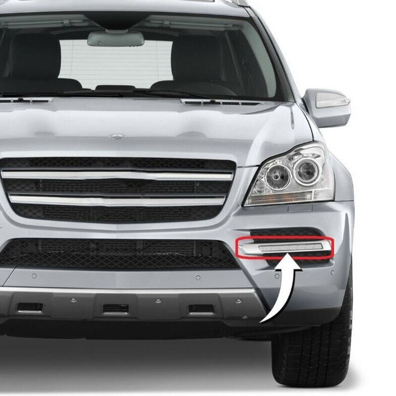 Voorbumper Mistlamp Grill Trim Voor Mercedes Benz ... – Vicedeal