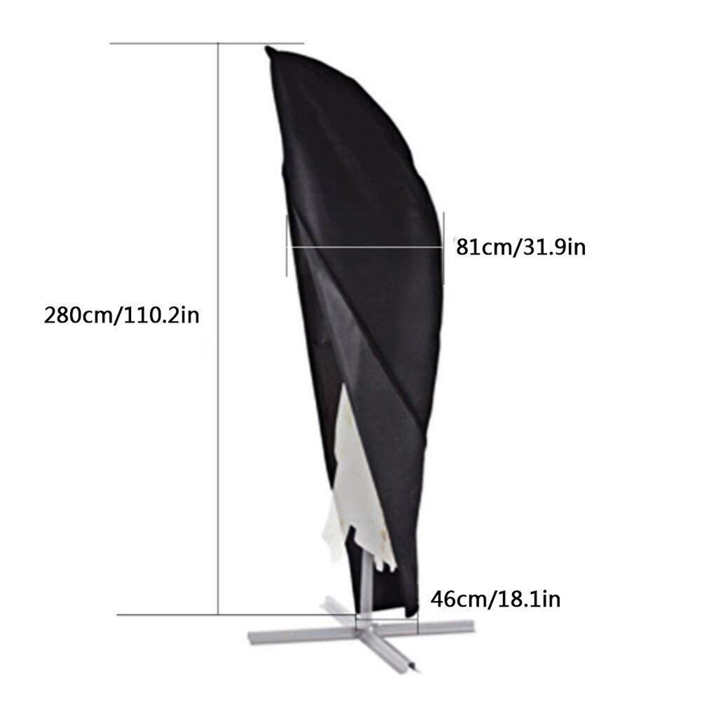 Parasol Cover Patio Offset Paraplu Cover Met Rits ... – Vicedeal