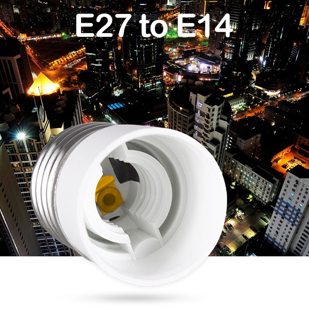 E27 Om E14 Led Lamp Adapter Converter Vlamvertrage... – Vicedeal