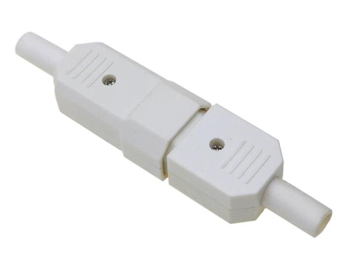 White copper AC plug 3 plug for computer power / e... – Grandado