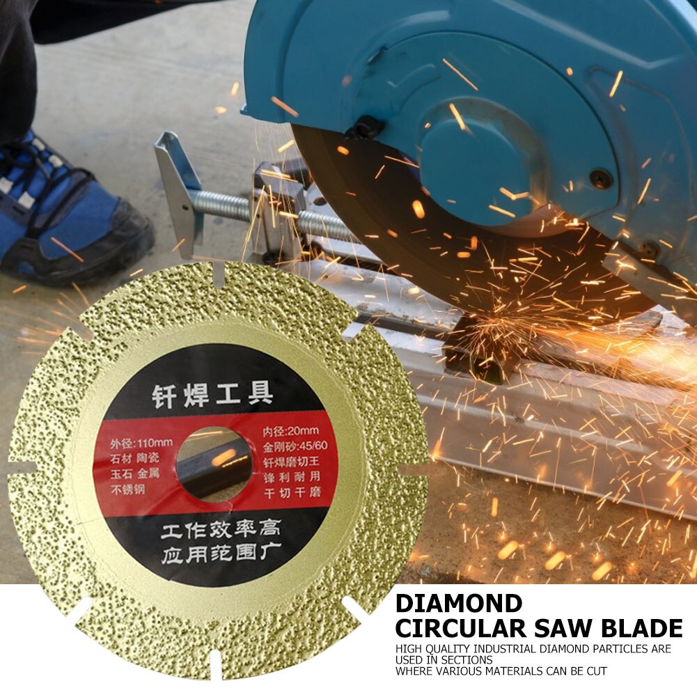 Carborundum Brazed Cutting Blade Tile Diamond Grin... – Grandado