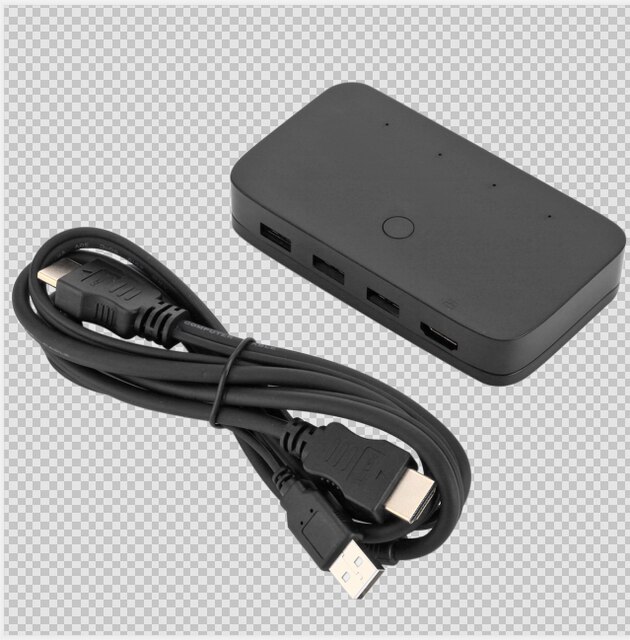 Out 4k Usb HDMI kvm Switch Box Video Display Usb S... – Grandado