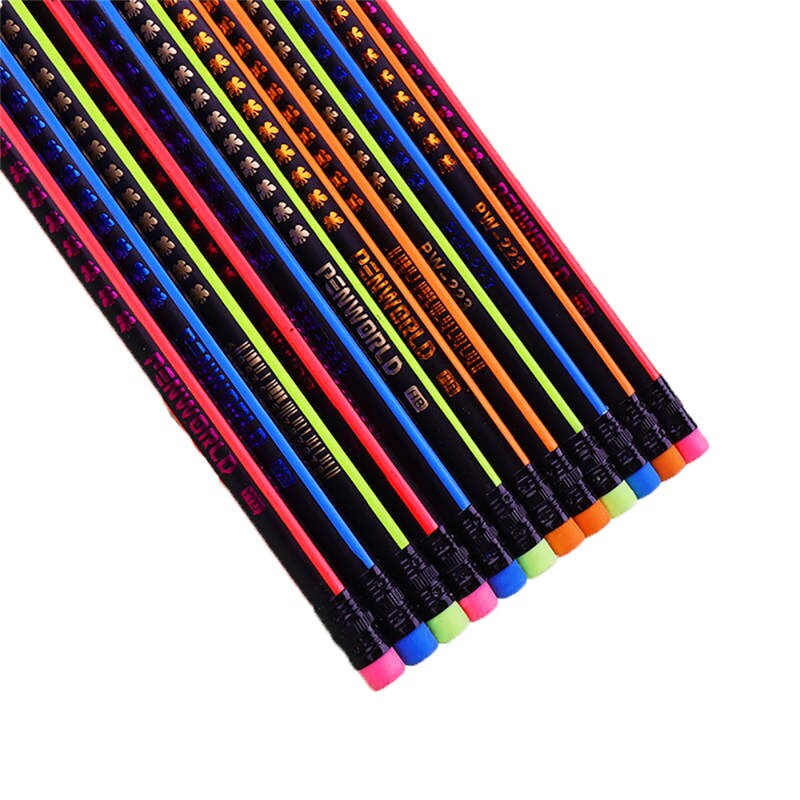 EZONE 12PCS HB Pencils With Eraser HB Writing Lear... – Vicedeal