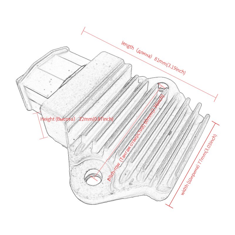 Motorcycle Voltage Regulator Rectifier For HONDA C... – Grandado