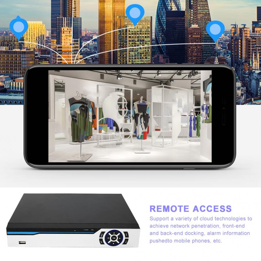 8CH CCTV Network Video NVR Recorder Hard Disk 5MP/... – Vicedeal