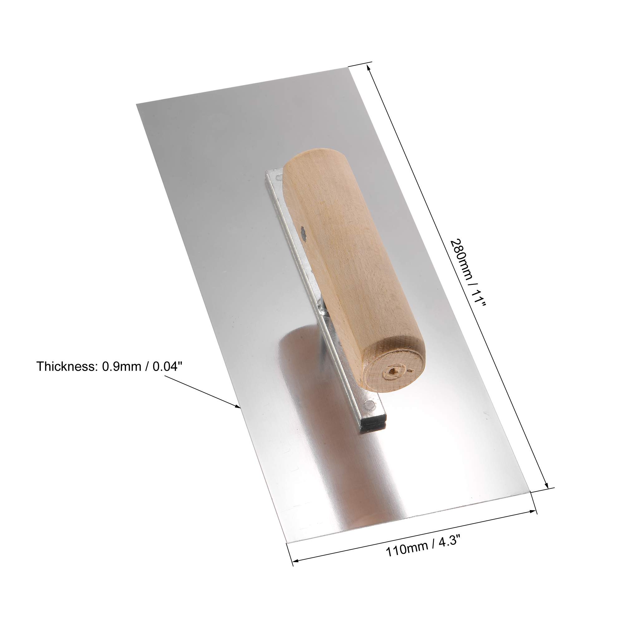 Uxcell Masonry Hand Trowel 11"x4.3" Dryw... – Grandado