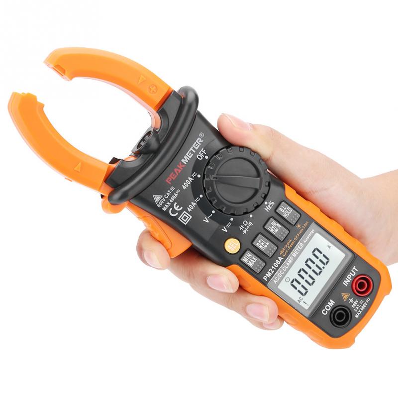 PEAKMETER AC Clamp Meter PM2108A Digital AC/DC Cla... – Grandado