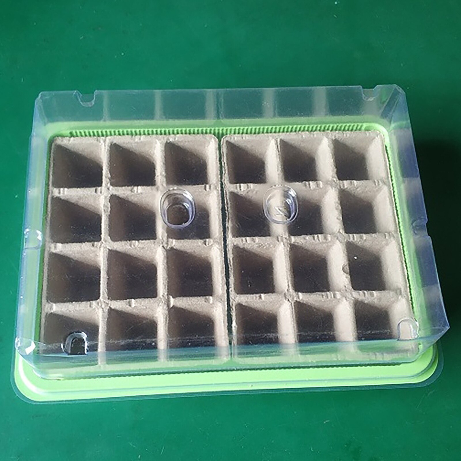 24 Cells Nursery-Tray Hydroponics-Basket Plant Gar... – Grandado