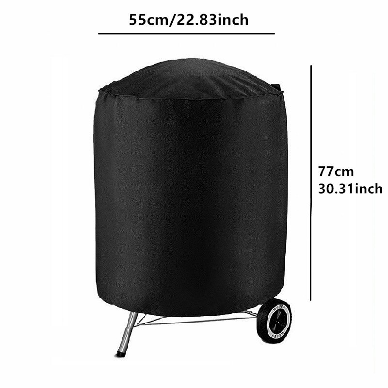 Outdoor Barbecue Furnace Cover Dust Waterproof Bla... – Grandado