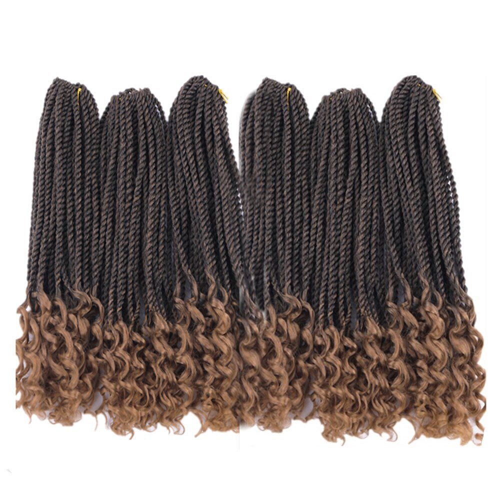 18" Goddess Senegalese Twist Faux Locs Crochet Hai... – Vicedeal