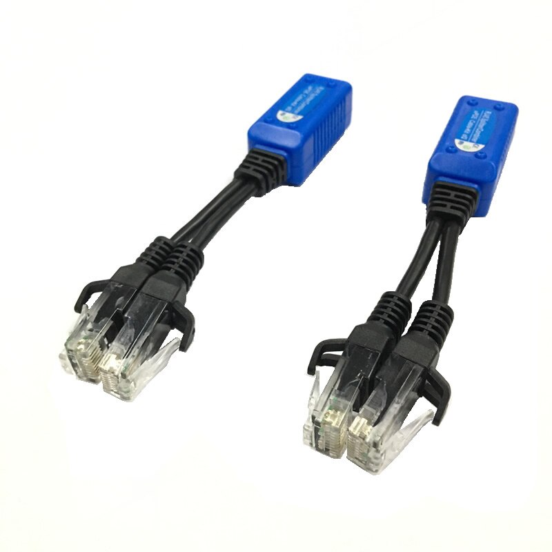 1 Paar Ethernet Splitter RJ45 Connectors Passieve ... – Grandado