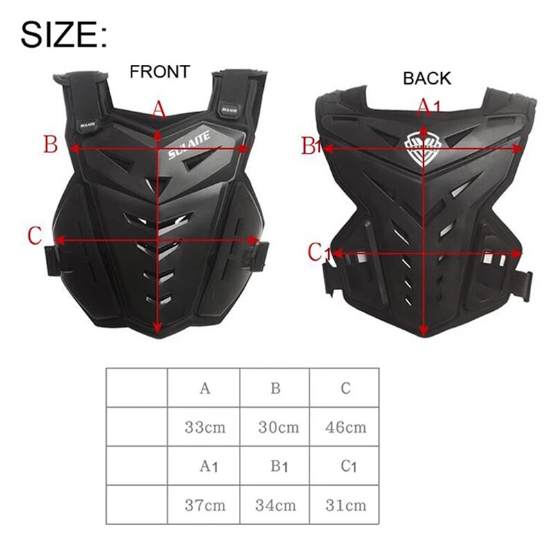Motocross Body Armor Motorcycle Armadura Moto Moto... – Grandado