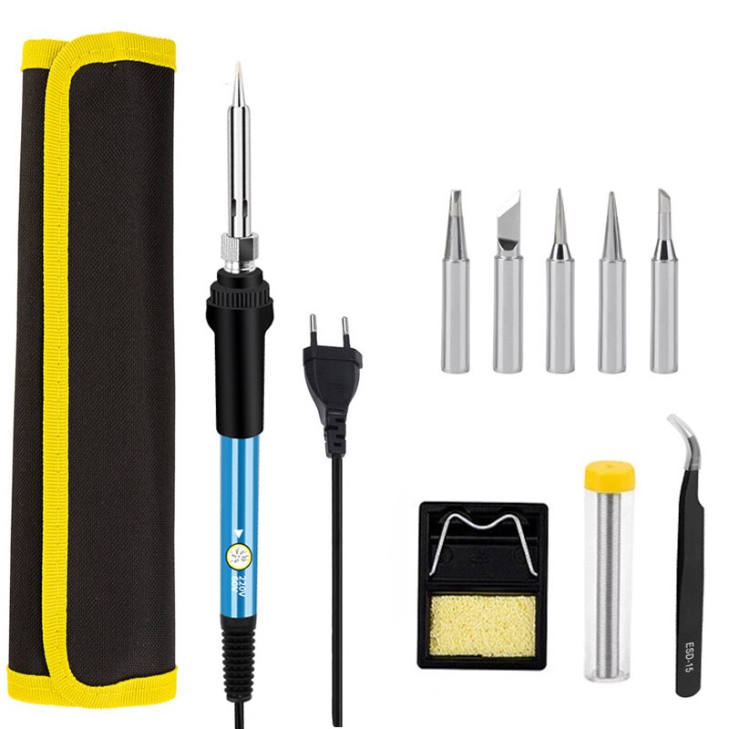 Soldering iron kits 80W 220V Adjustable Temperatur... – Vicedeal