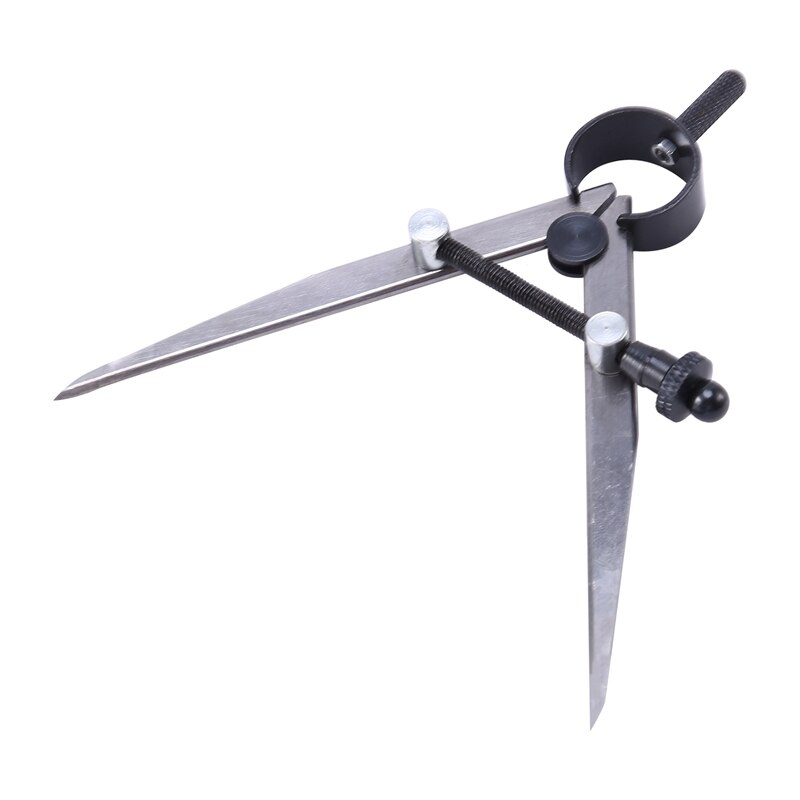 4 Inch Adjustable Leather Compasses Lockable Steel... – Grandado