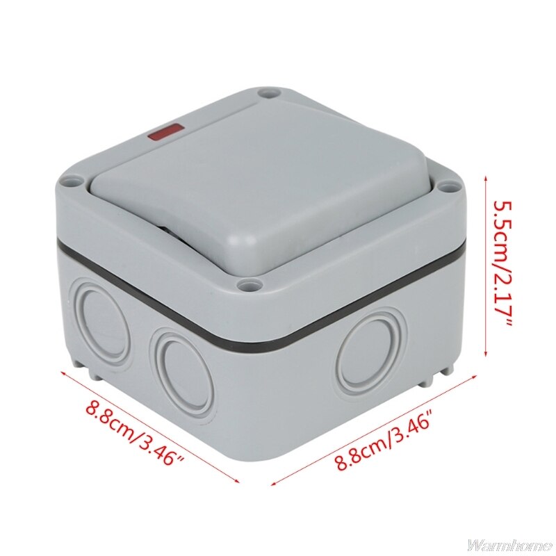 MP12 Wall Switch Outdoor Waterproof Dust-proof Wal... – Vicedeal