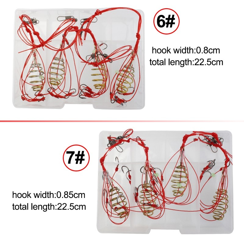 4pcs Explosion Fishook Fishing Hooks Pack Fishing ... – Grandado