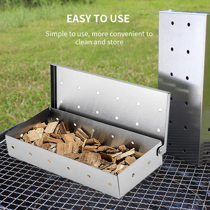 BBQ Grill Accessories Stainless Steel Cold Smoke G... – Vicedeal