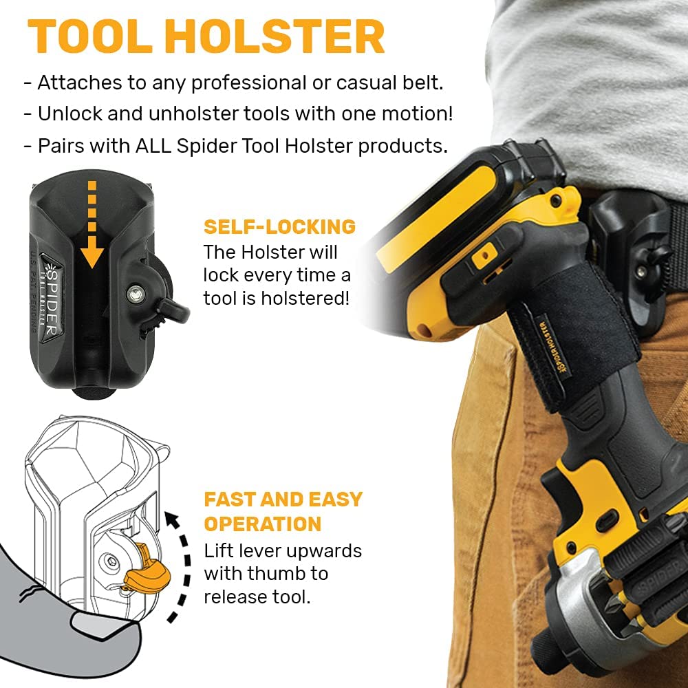 Spider Tool Holster-Improve The Way You Carry Your... – Grandado
