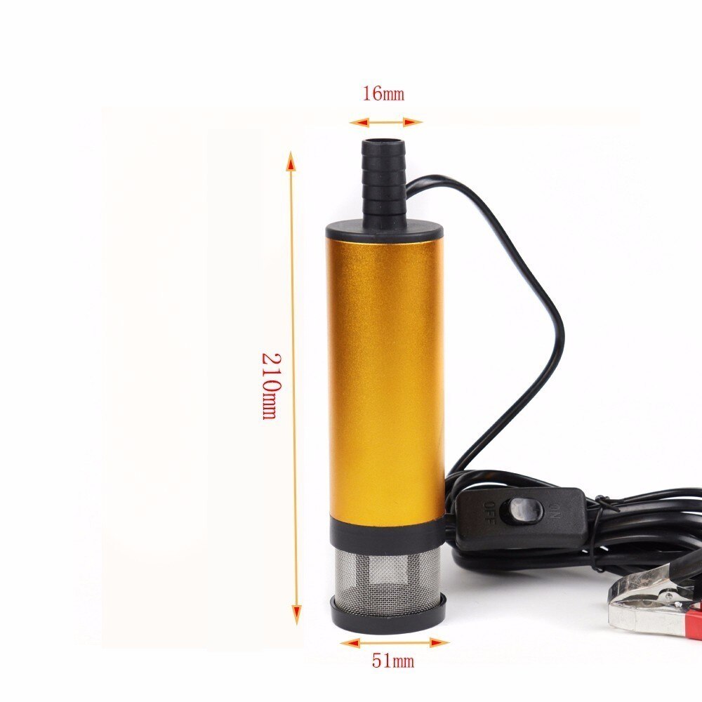 Dc 12v24velectric Diesel Fuel Pump 51mm 30l/min Li... – Grandado