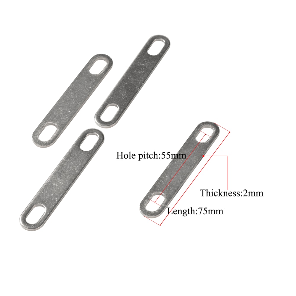 H62 Nickel-plated Brass BUSHING Plate For 3.7V 3.2... – Grandado