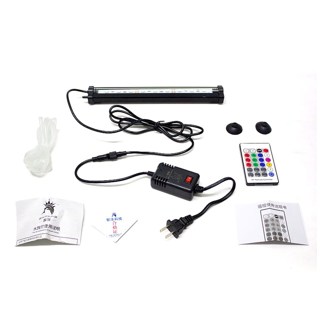 7 Colors RGB LED Aquarium Fish Tank Light Submersi... – Vicedeal