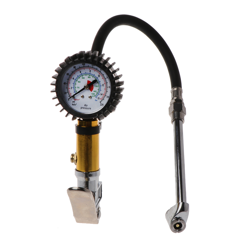 220PSI Reifen Druck Pistole Motor- Auto Manometer Tester Messgerät ...